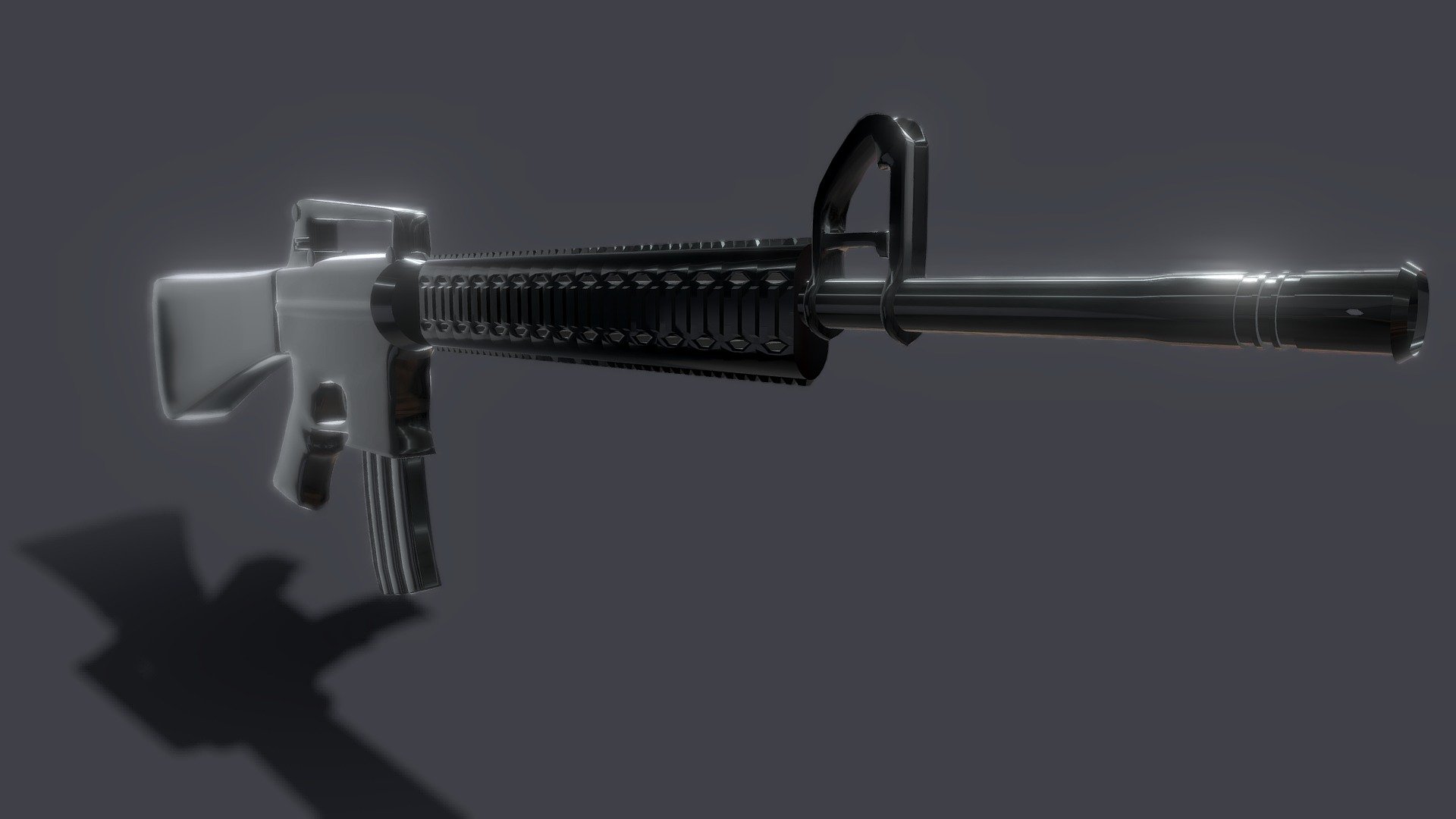 M16 - 3D model by Alexandre Correia (@Alexouman) [6d9d28d] - Sketchfab