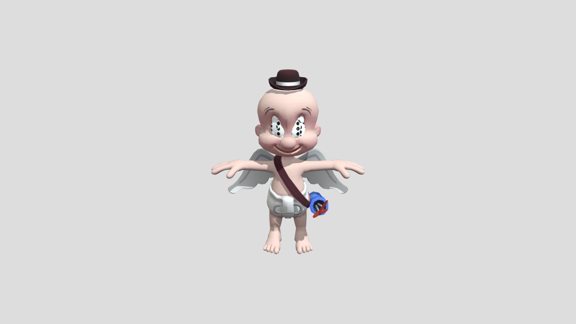 Elmer Fudd Cupid - Download Free 3D model by anderlenolan [6d9dc29 ...