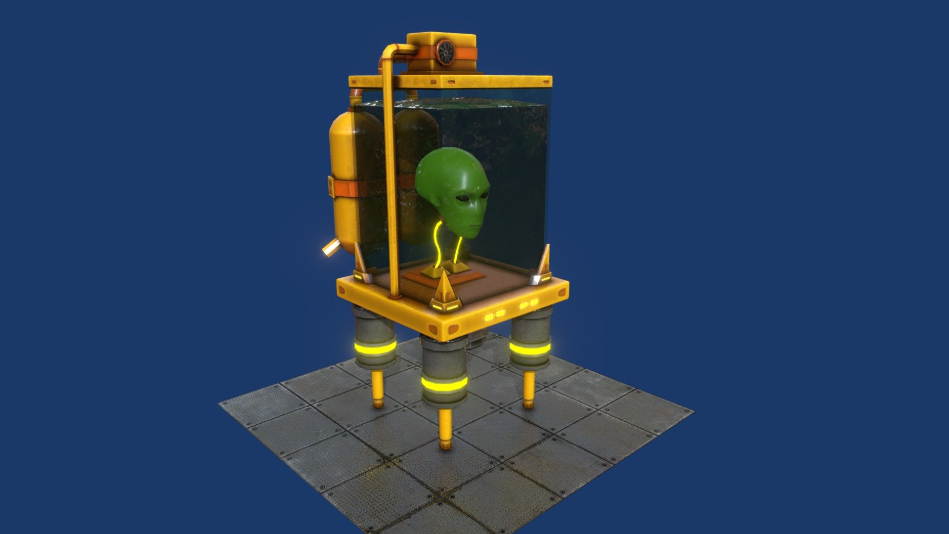 Mecha Alien Robot 47 - Buy Royalty Free 3D model by Chirag ...