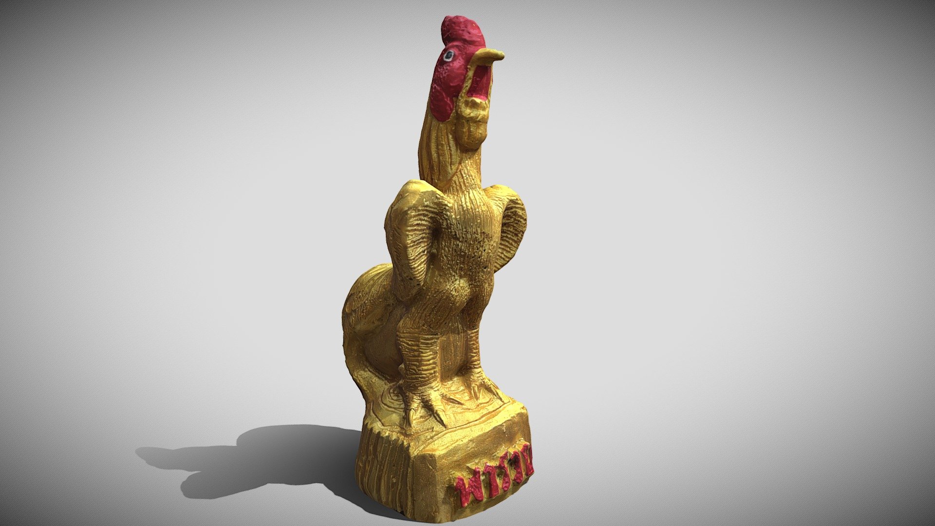 217-ST-Gold Chicken - Buy Royalty Free 3D model by KimtueKP [6d9ede2 ...