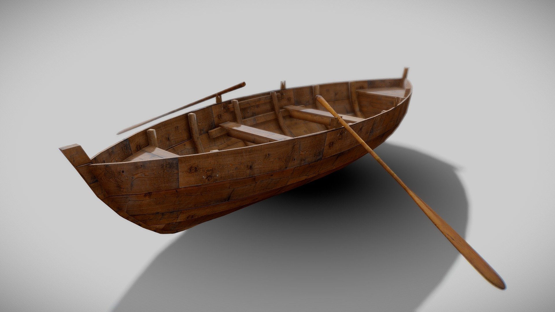 Rowboat - Buy Royalty Free 3D model by 3Dee (@mellydeeis) [6d9efb4] - Sketchfab Store