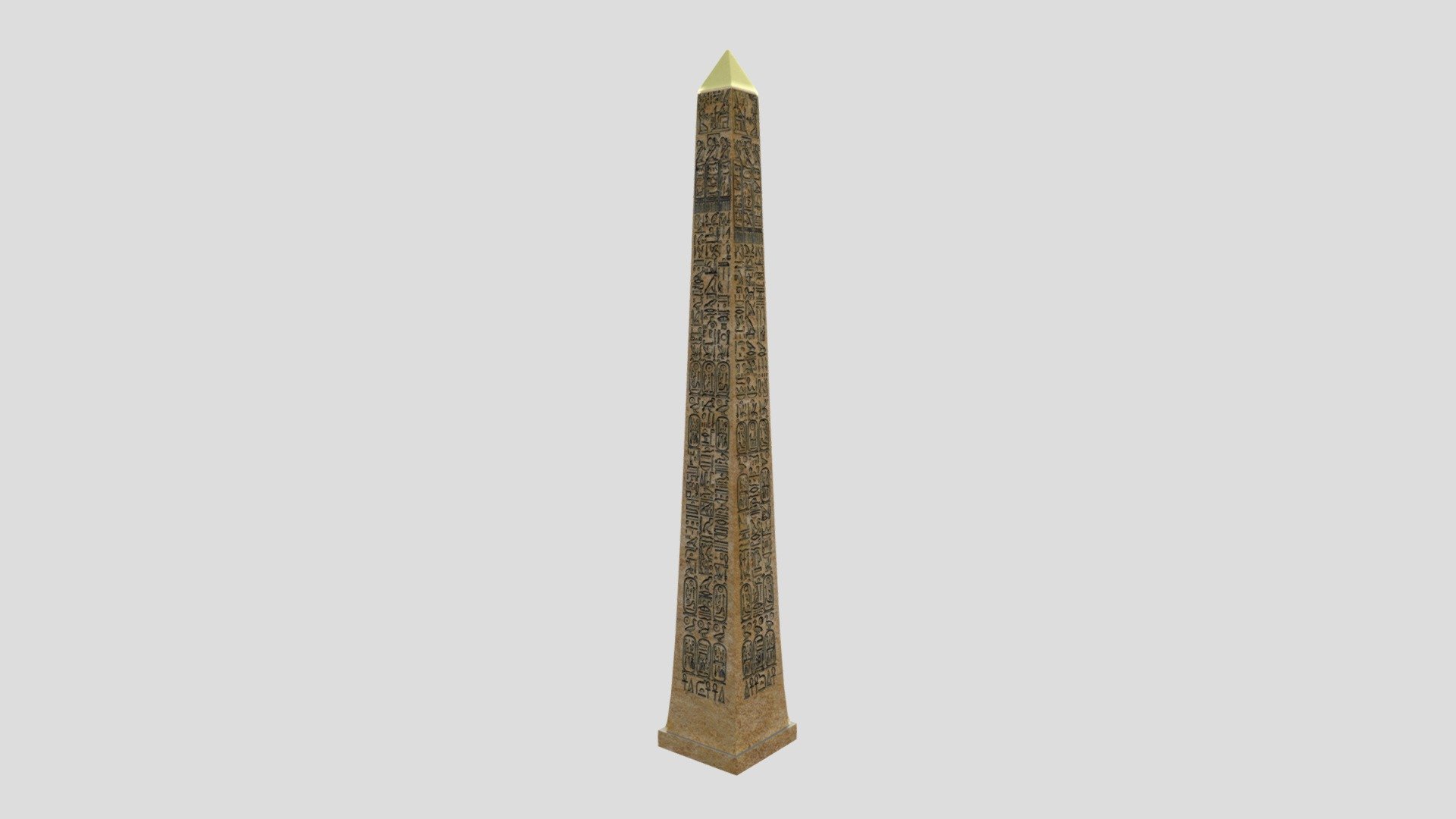 Luxor Obelisk Small - Download Free 3D model by voodooean [6da040d ...