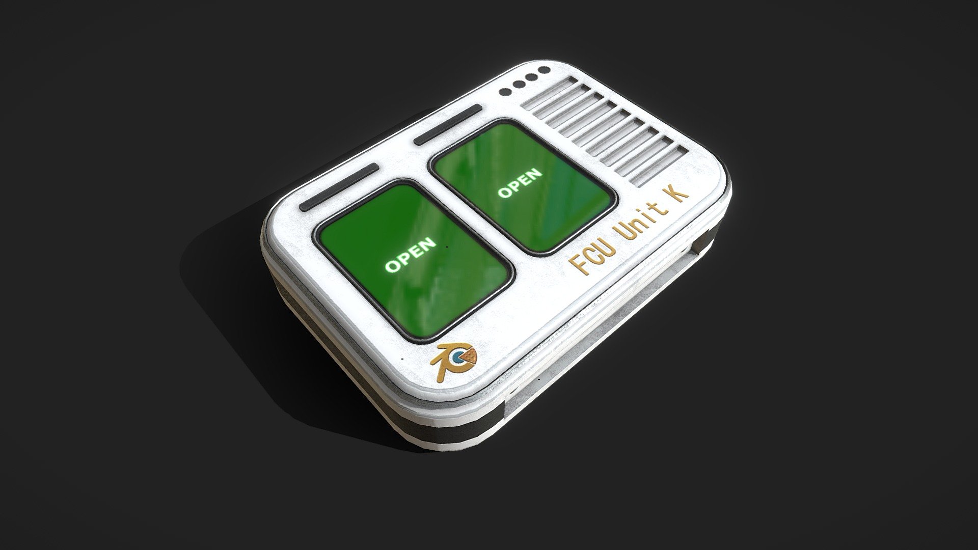 Sci-FI Control Unit - Download Free 3D model by Edwin (@edwinwagha ...