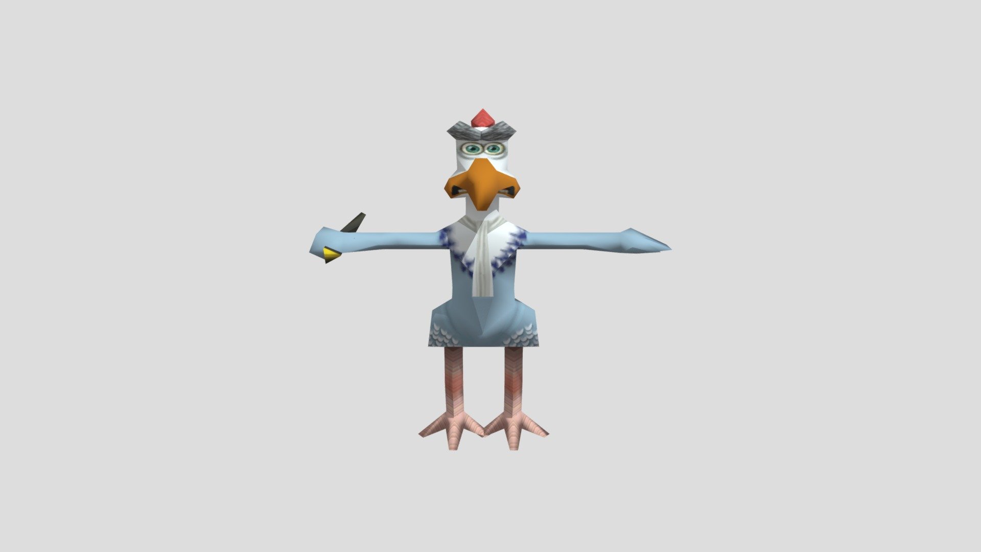 Play Station - Chicken Run - Fowler - Download Free 3D model by ...