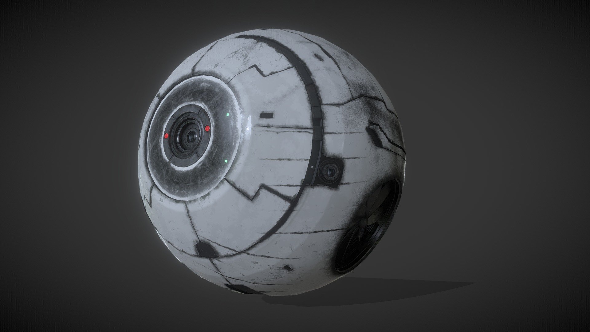 Mini Drone - Spherical Drone - Buy Royalty Free 3D model by Hivrtoon ...