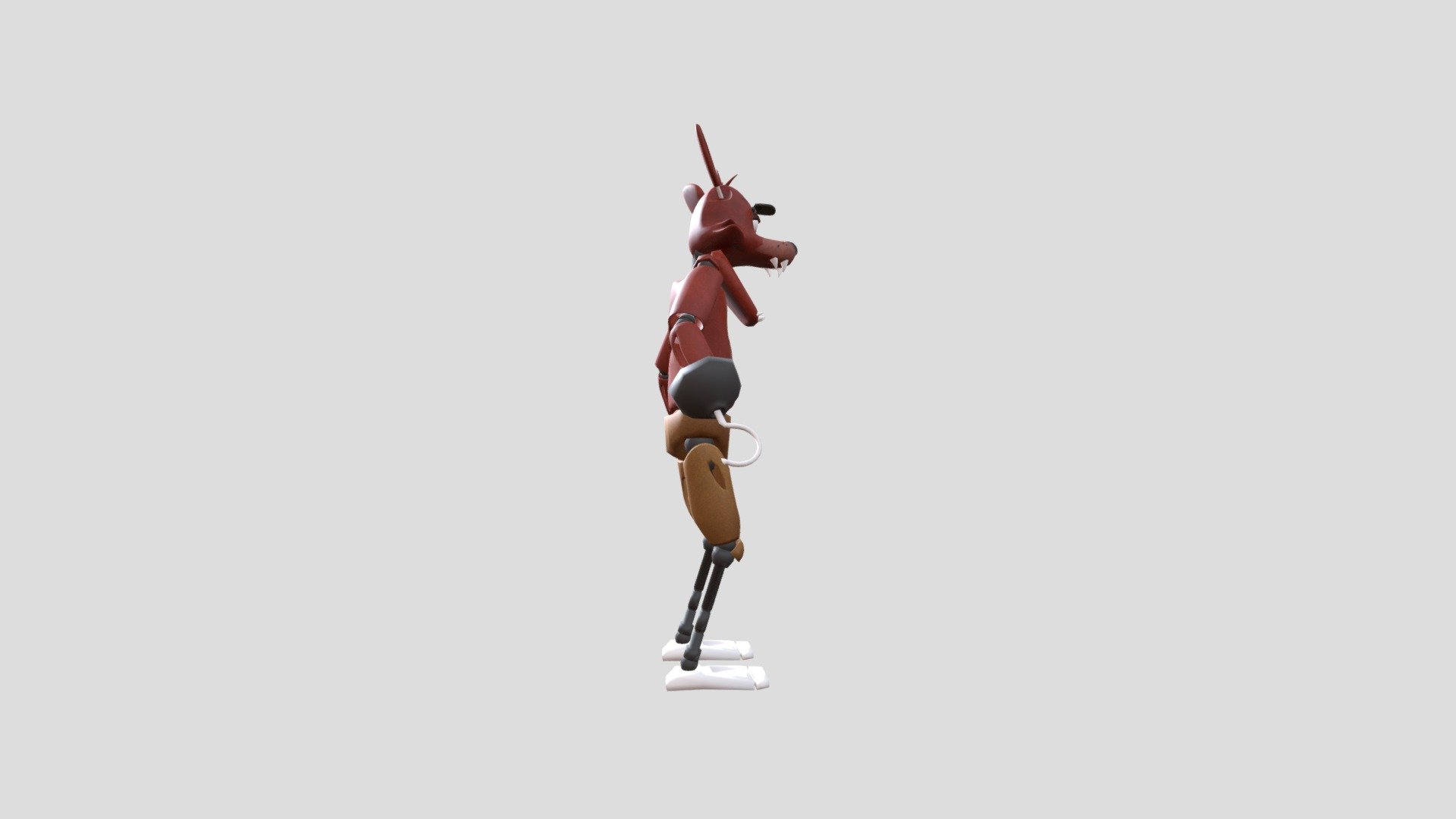 fnaf-foxy-fbx - 3D model by Me I love memes (@91129170) [6da460b ...