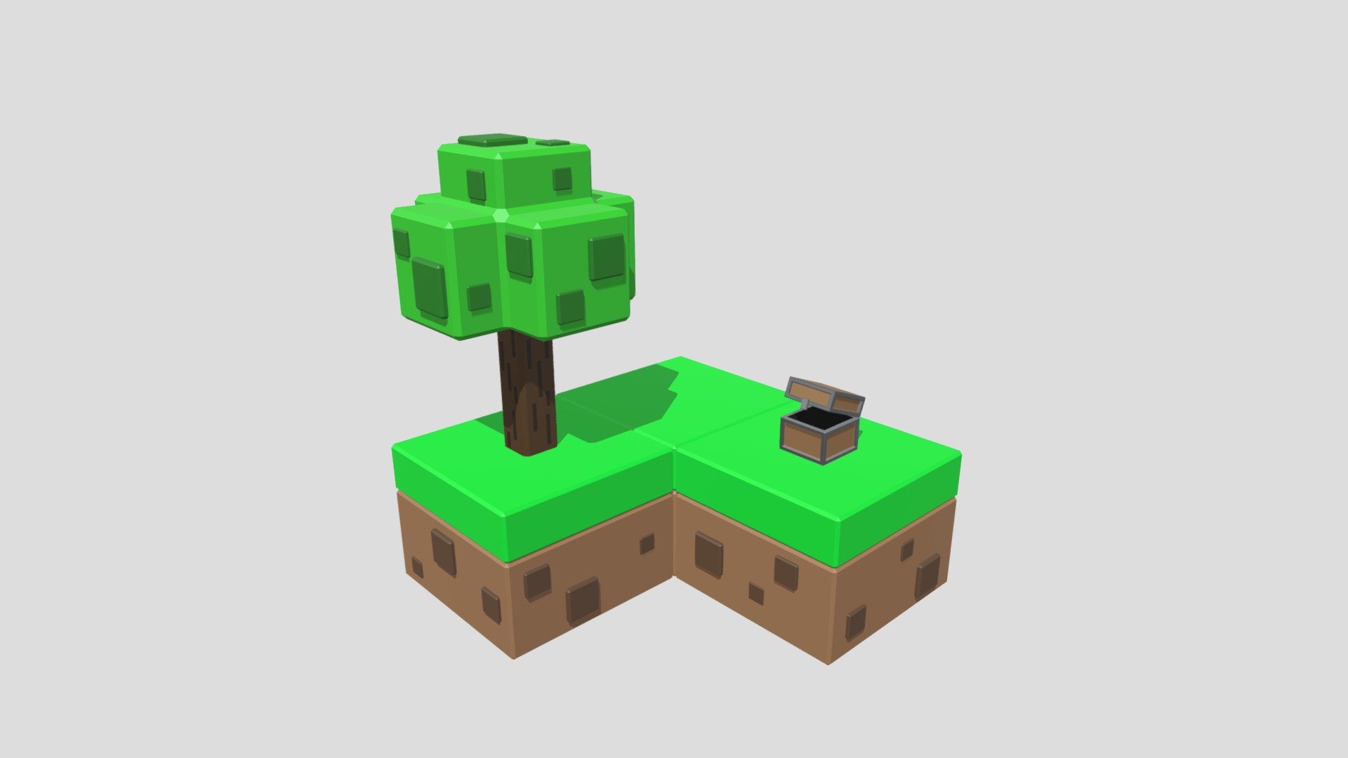 Skyblock Island - 3D model by Guilherme França (@guilhermecf87 ...