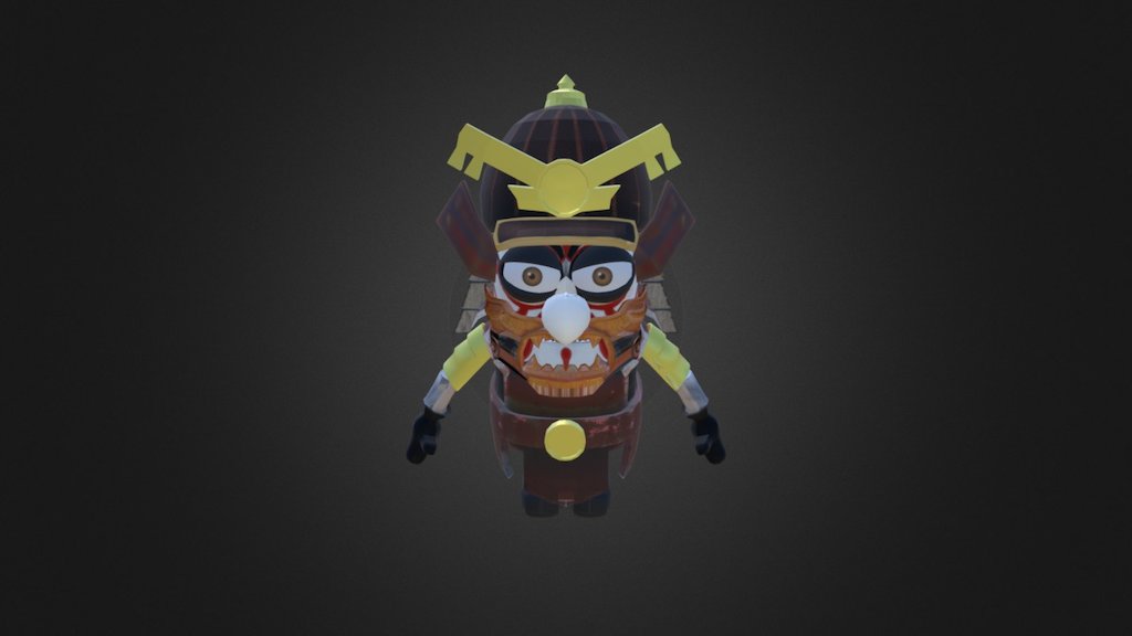 Little Samurai - 3D model by John Muniz (@JohnMuniz) [6da91f8] - Sketchfab