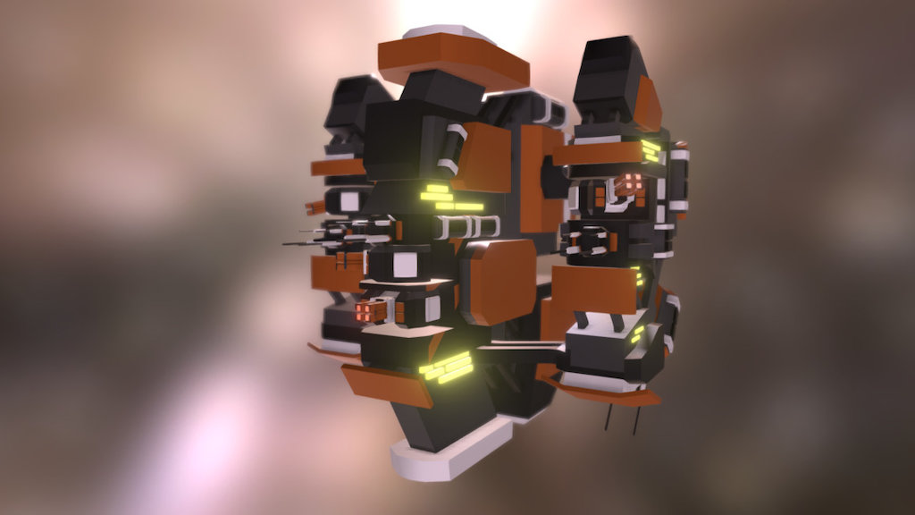 Centurion Forerunner Ship - 3D model by Forged1212 [6daa16c] - Sketchfab