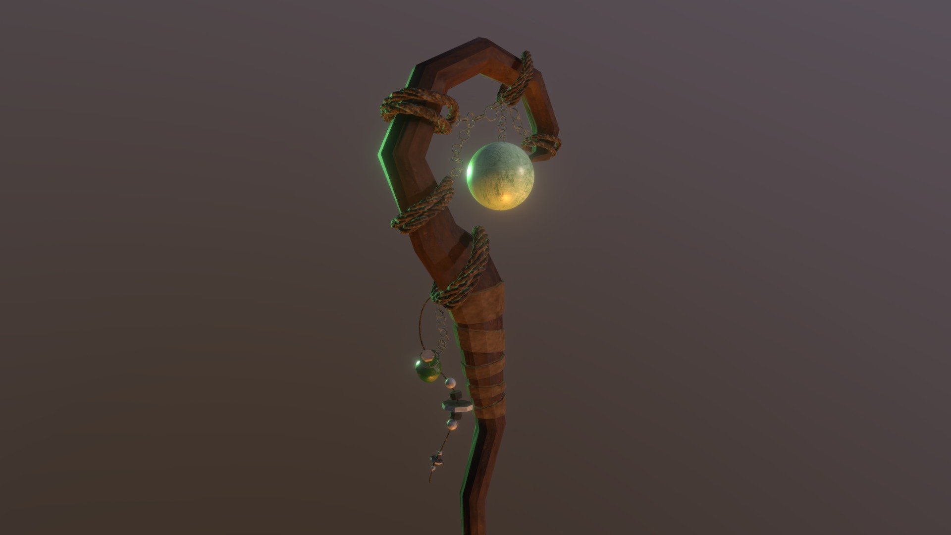 Staff (Textured) - Download Free 3D model by Rozeh :0 (@rbratt ...