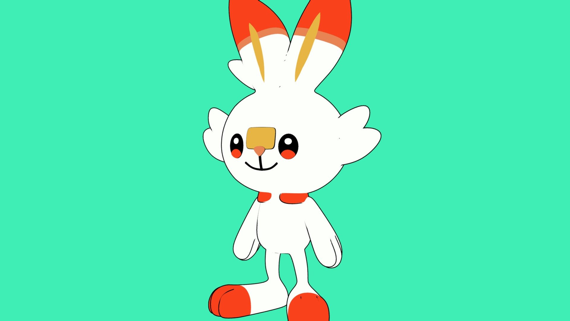 Scorbunny - 3D model by izquiratops [6dabf28] - Sketchfab