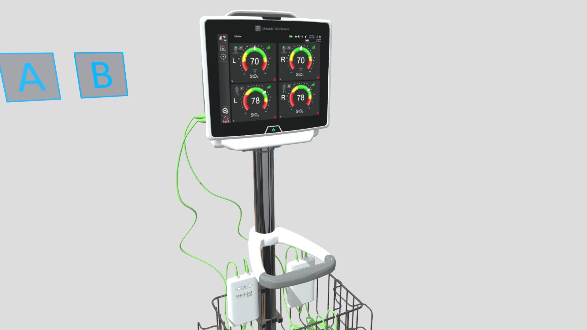 HEMOSPHERE MONITOR - 3D model by Black Horse Animation & Design ...