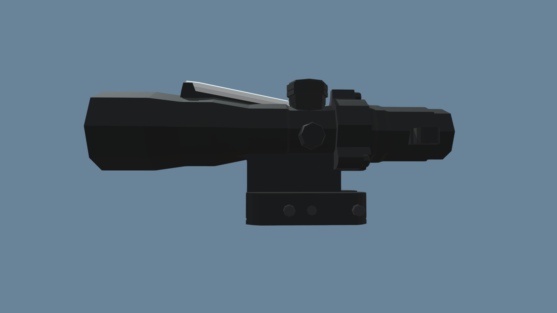 TA33 ACOG (Low-Poly) - Download Free 3D model by GoldbergR [6dad7e9 ...