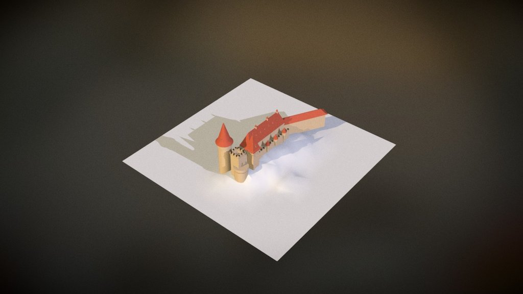 Hunedoara Castle - 3D model by milansperka [6dadb35] - Sketchfab