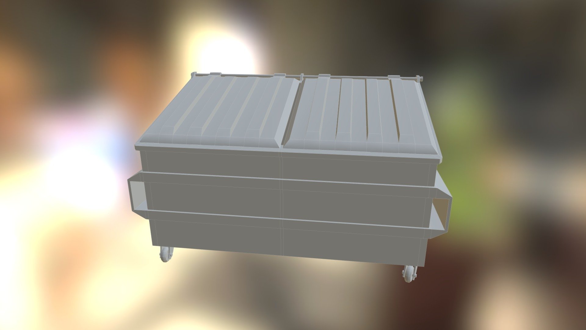 Dumpster - 3D model by jass [6dadb3a] - Sketchfab