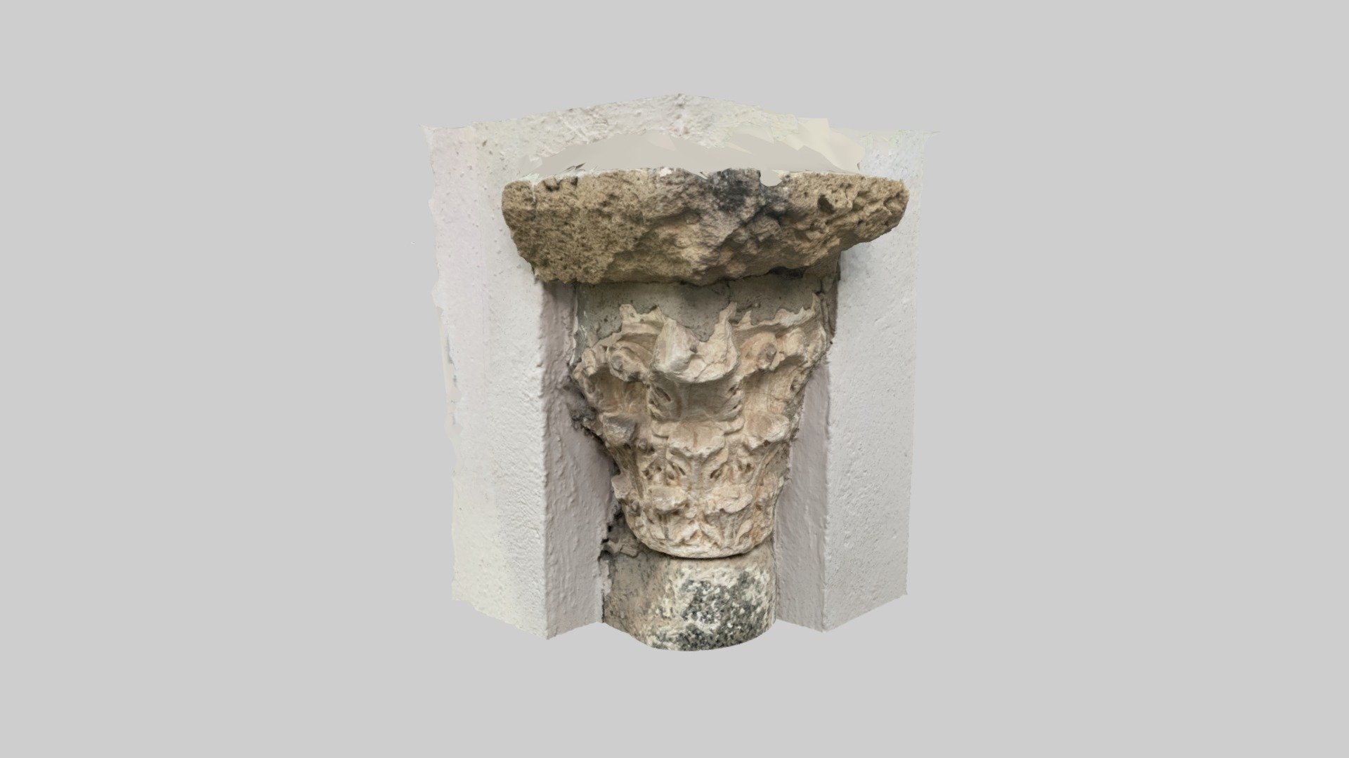 Capitel Corintio Calle Judíos (Córdoba) - Download Free 3D model by ...
