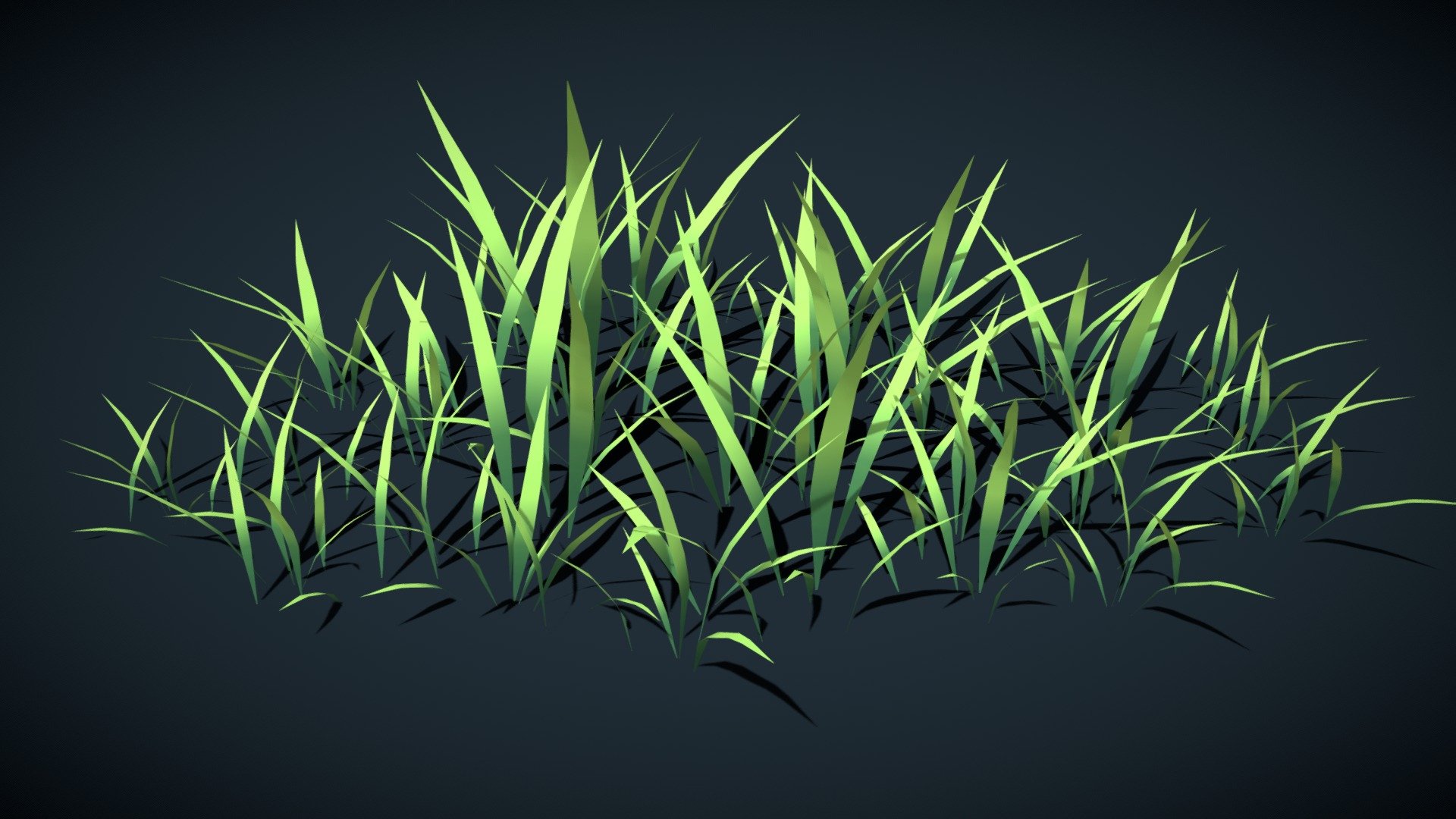 stylized grass for game assets - Buy Royalty Free 3D model by POLYSCAN ...