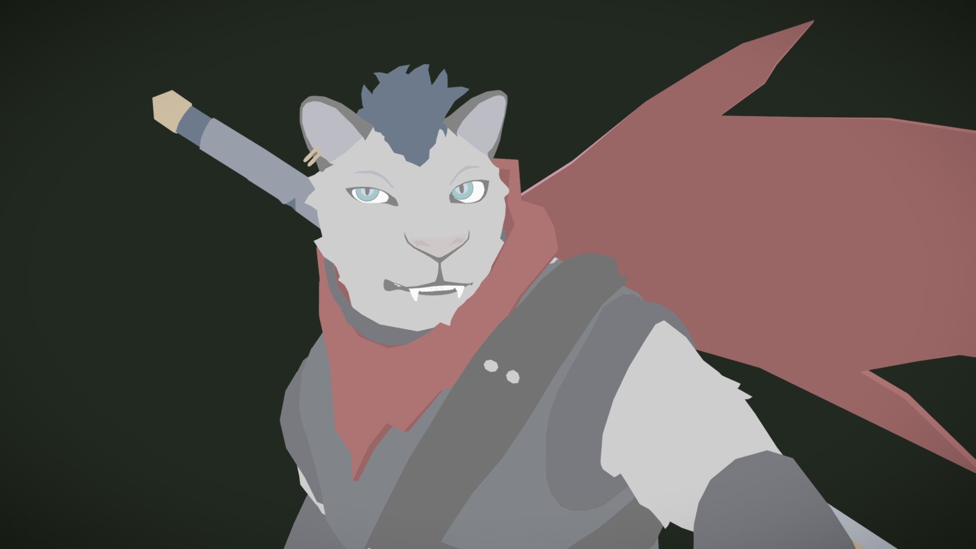 Furry Leopard -Afao remake - 3D model by Morcer_Chang (@YiMuk.Morcer ...