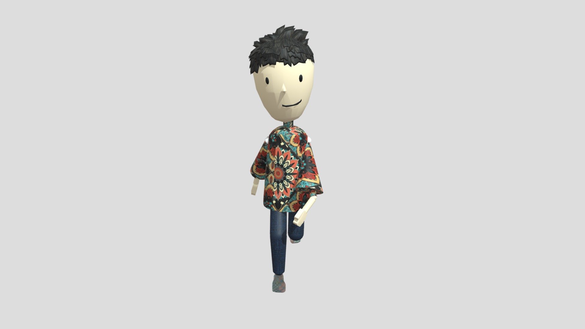 Walking Character - Download Free 3D model by celiacelia [6dafcde ...