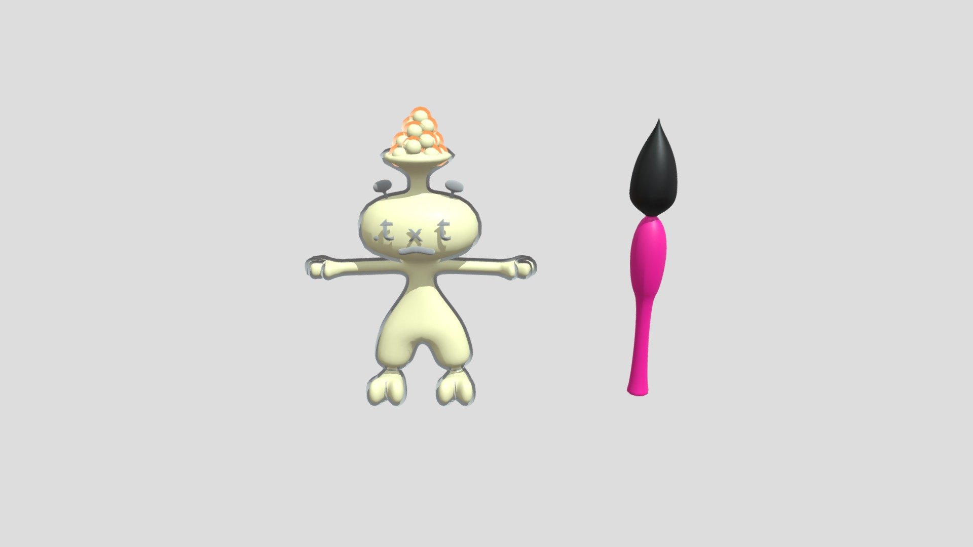 Mojibri - Download Free 3D model by MaximilianKrutoy [6db0555] - Sketchfab