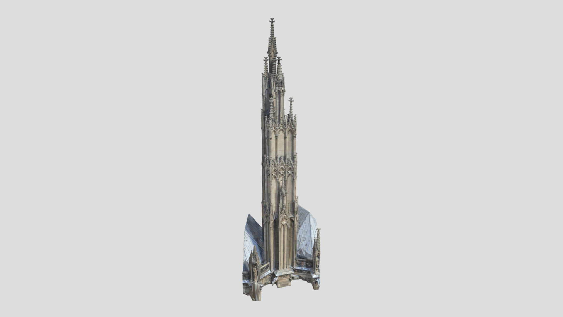 Cologne Cathedral - 3D model by DJI Enterprise (@djienterprise ...
