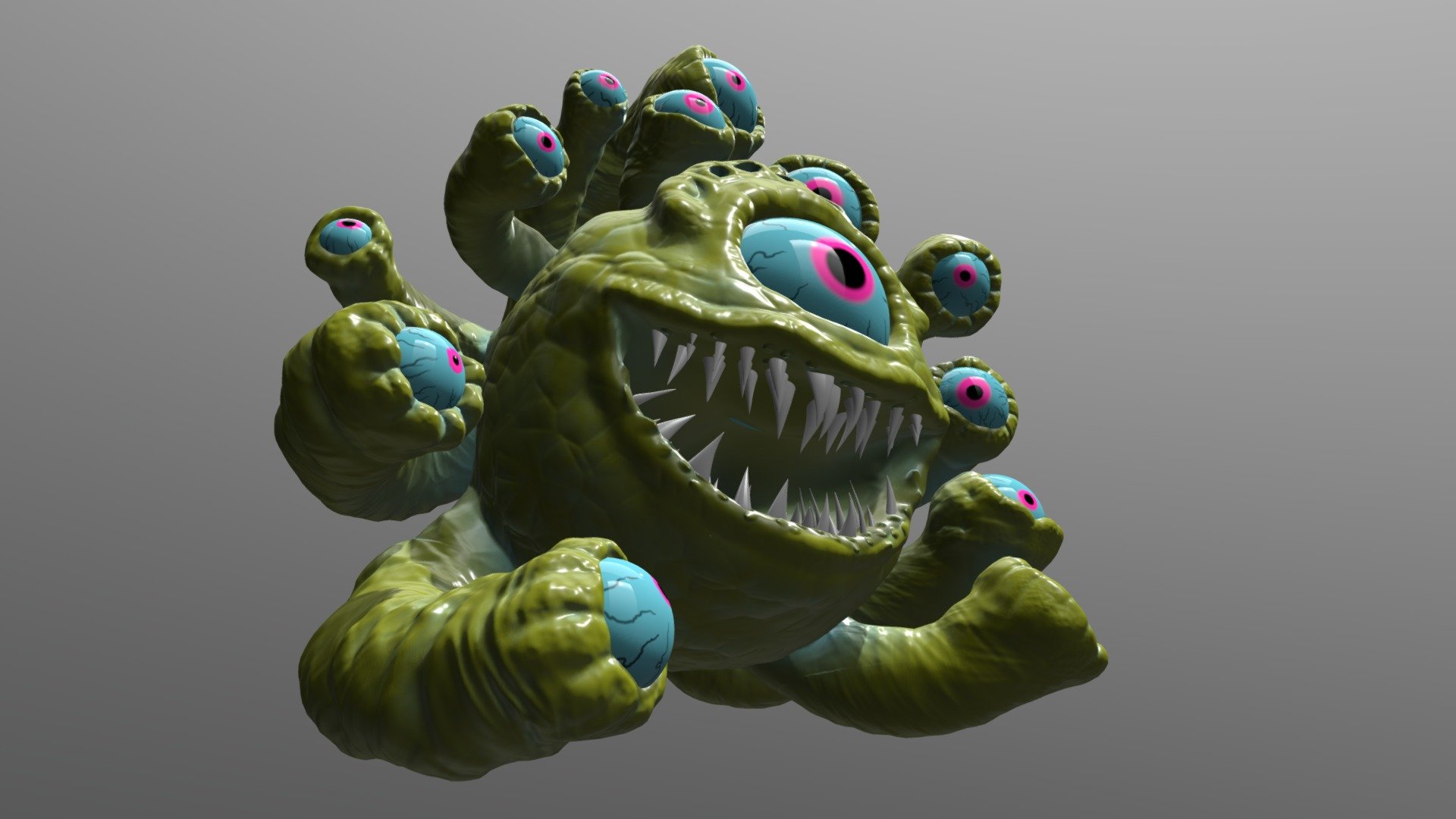 Skinner Orb Creature - 3D model by nateordie [6db0989] - Sketchfab
