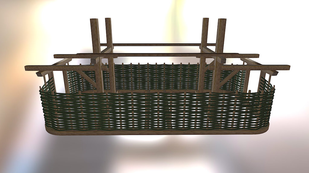Viking House Frame - 3D model by Peter Grogan (@emagine) [6db0ca4 ...