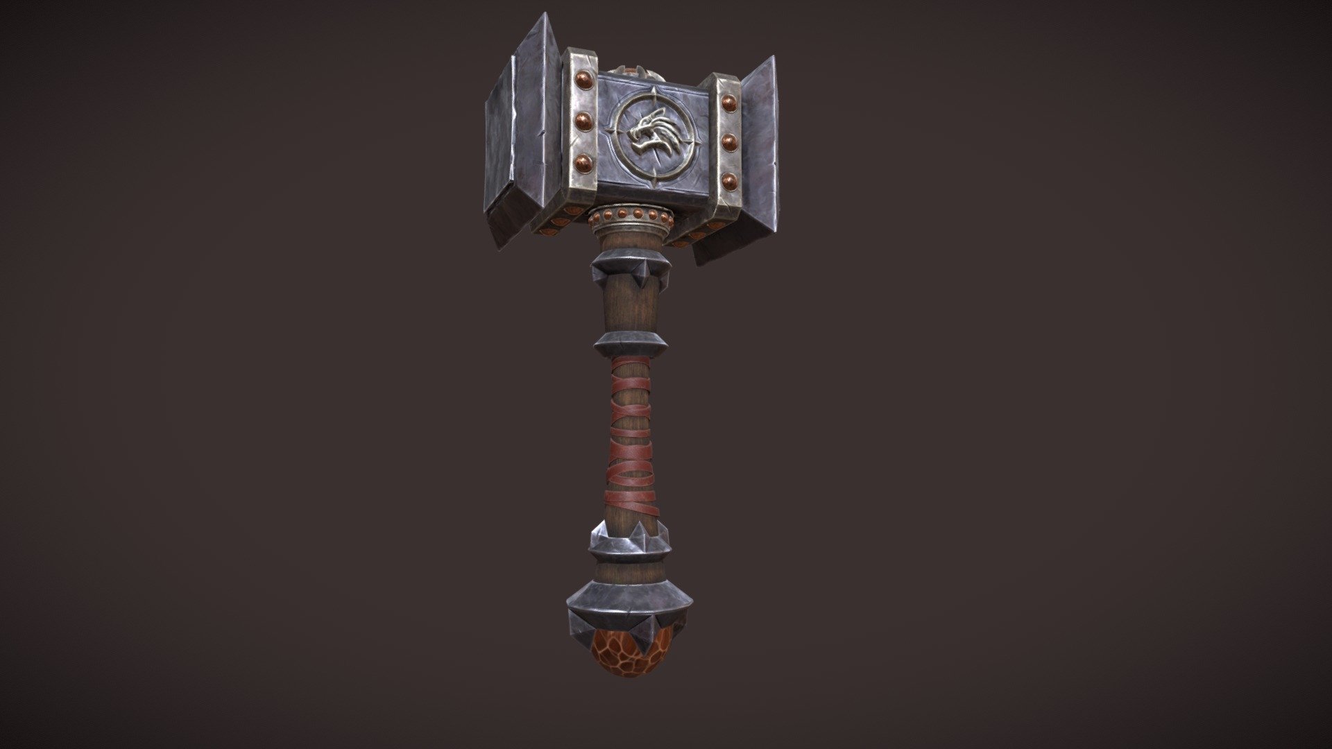 Doomhammer 3D Model - Wow Fan Art - 3D model by peter_baehr97 [6db11ce ...