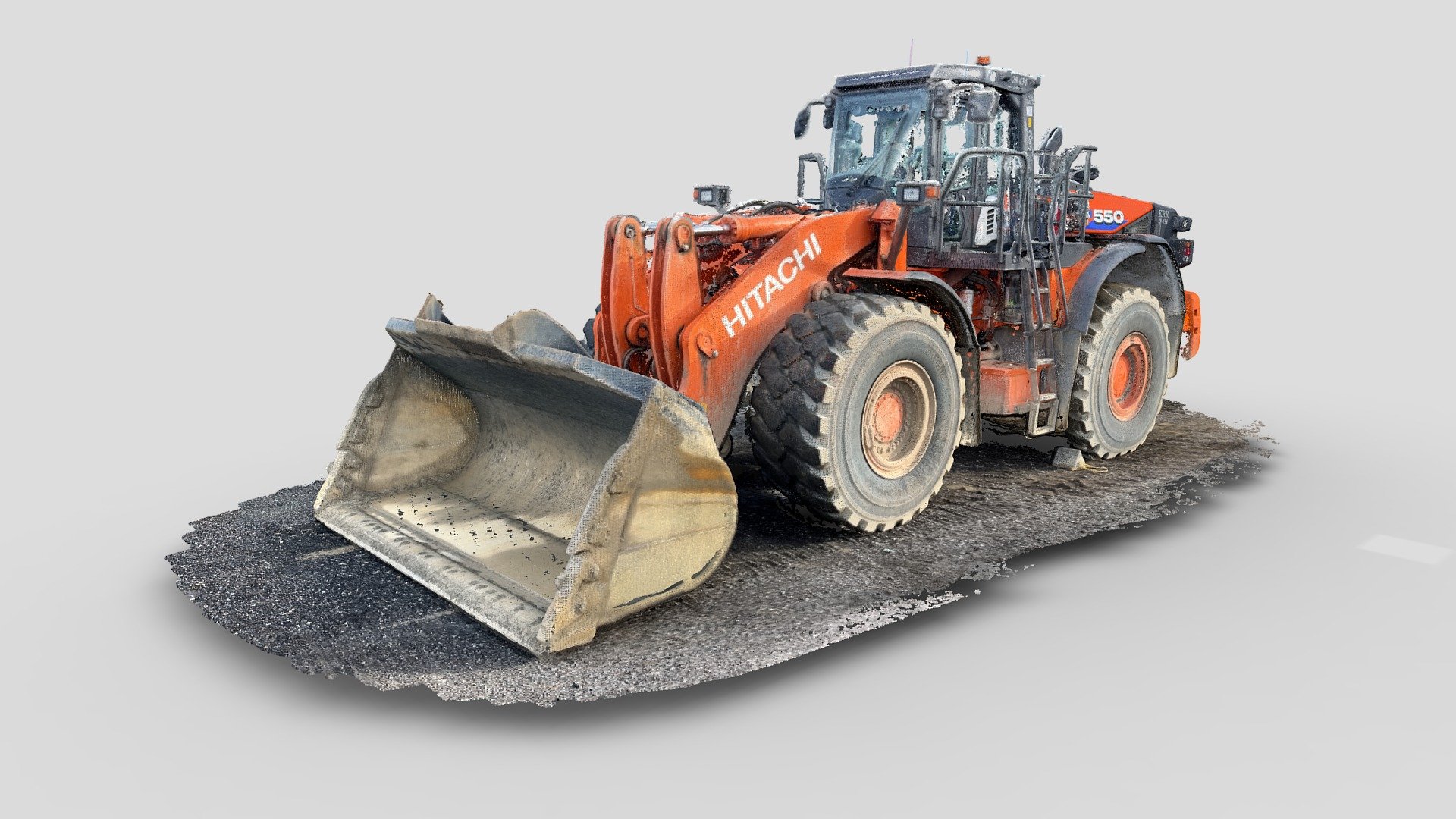 Hitachi ZW550 - 3D model by EveryPoint [6db1dcb] - Sketchfab