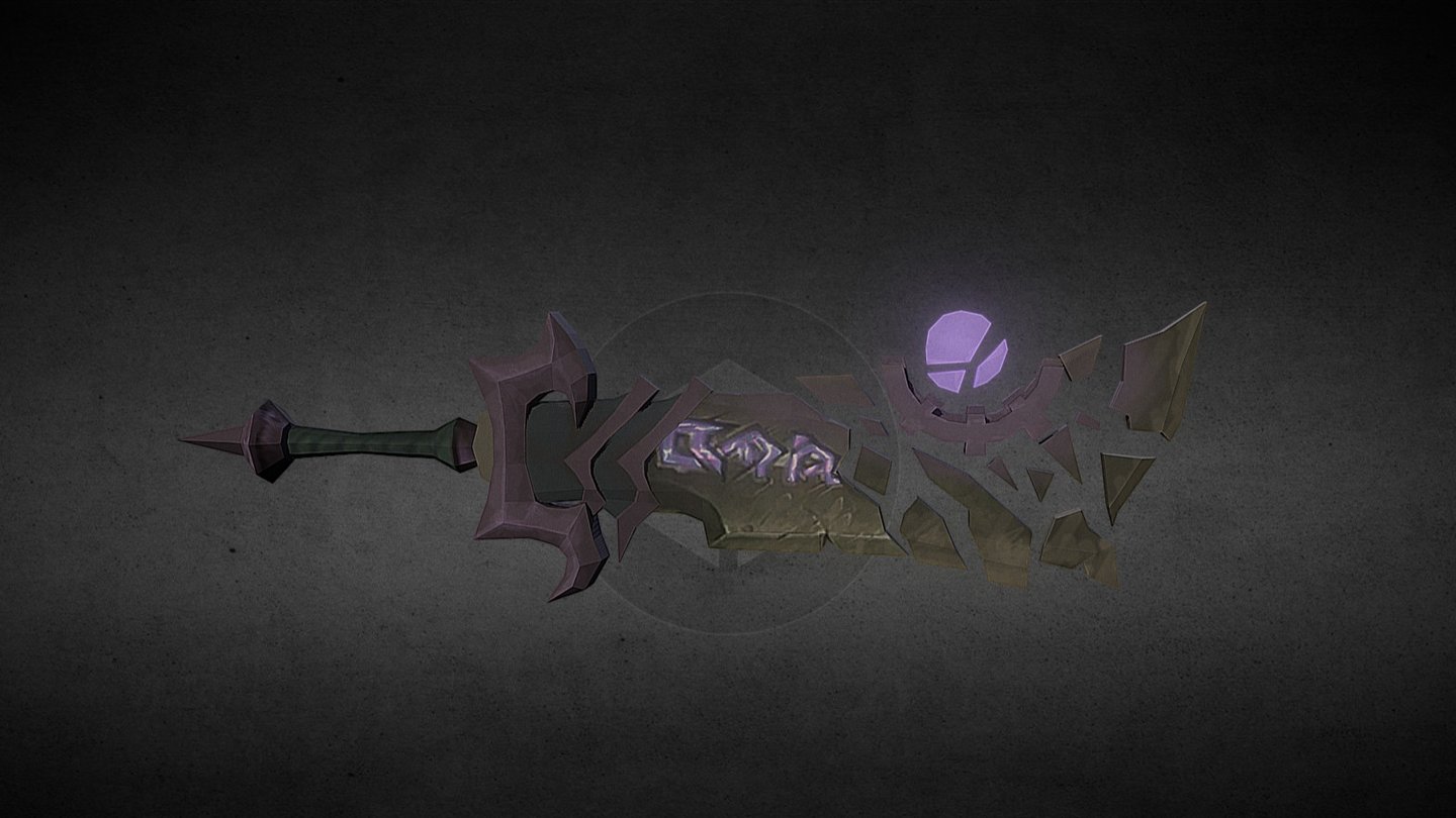 Сursed Ashbringer - Download Free 3D model by zhezhela [6db1fc4 ...