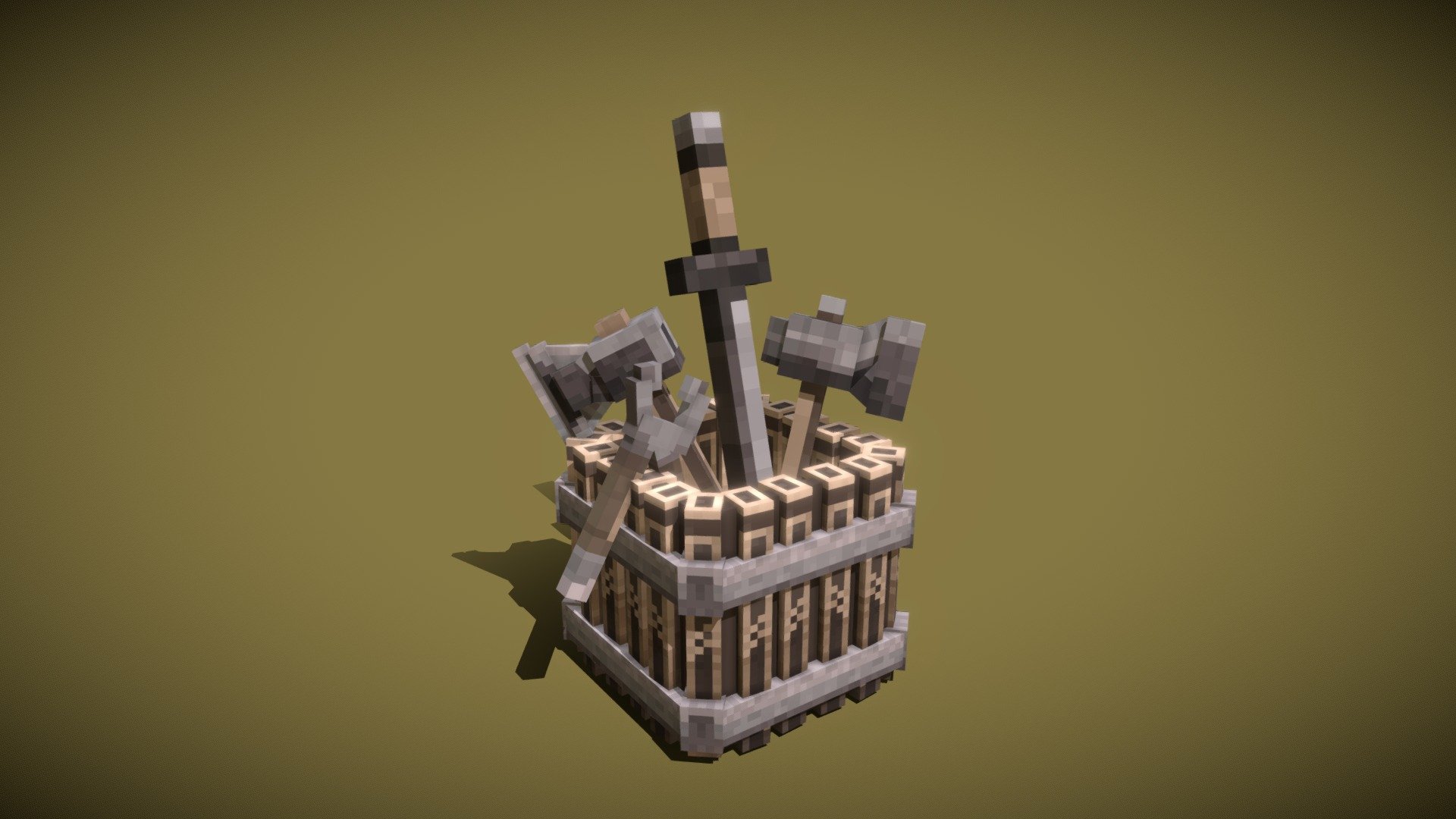 DecoForge 2 [Blockbench] - 3D model by Waldy-X (@WaldX) [6db32e0 ...