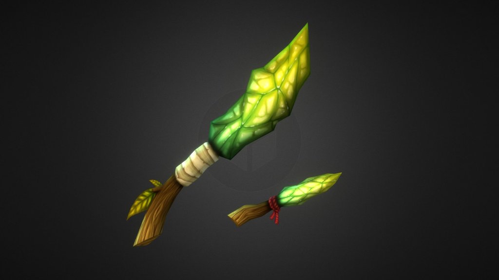 Druid Blades - Lowpoly - 3D model by JudieTroy [6db3960] - Sketchfab