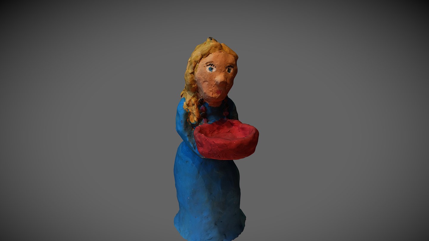 Clay figure - 3D model by nielsenrune (@kollision) [6db639e] - Sketchfab
