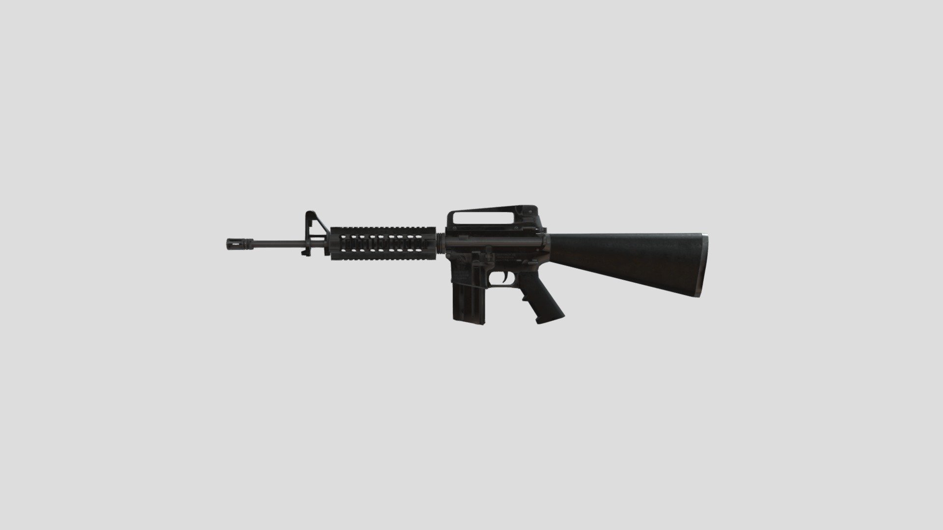 m16-assault-rifle - Download Free 3D model by youssef.aabala [6db804e ...