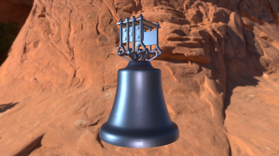 Bell 1860 - 3D model by kaaa [6db8388] - Sketchfab