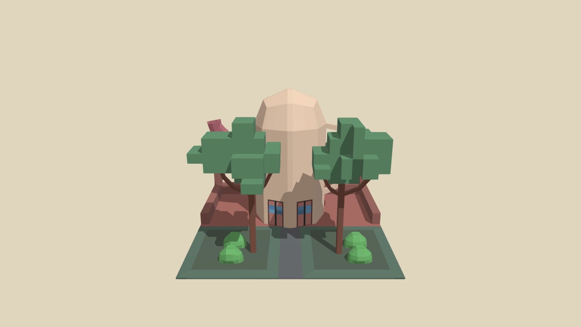 Kettle House - 3D model by Pong Sank (@kapoon0860) [6dba5e5] - Sketchfab