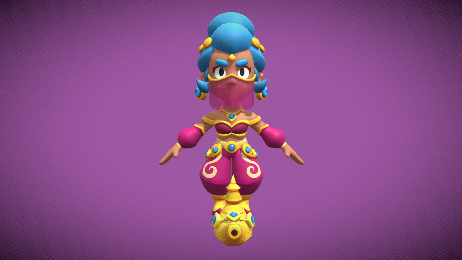 Shelly Dancer - Download Free 3D model by Nomnivore [6dba799] - Sketchfab
