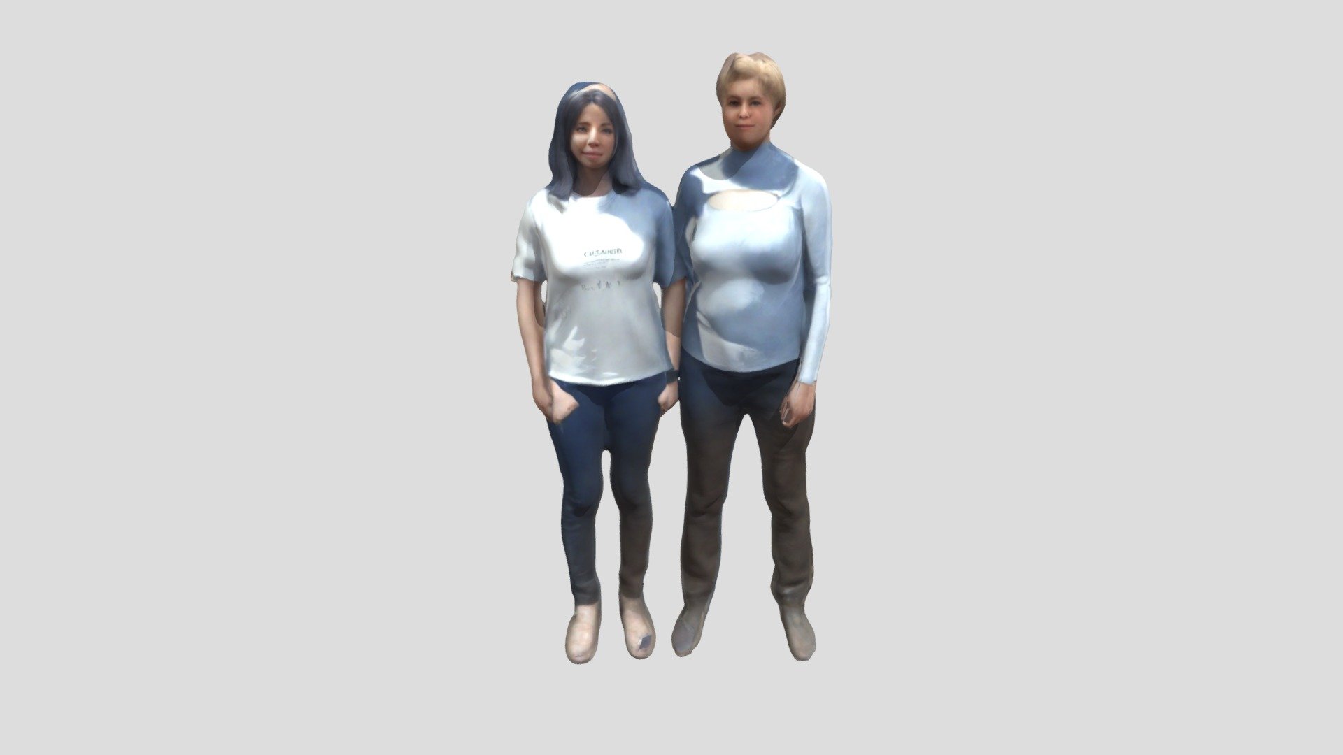 Friendship Moment - 3D model by kameronmorales4 [6dbbda0] - Sketchfab