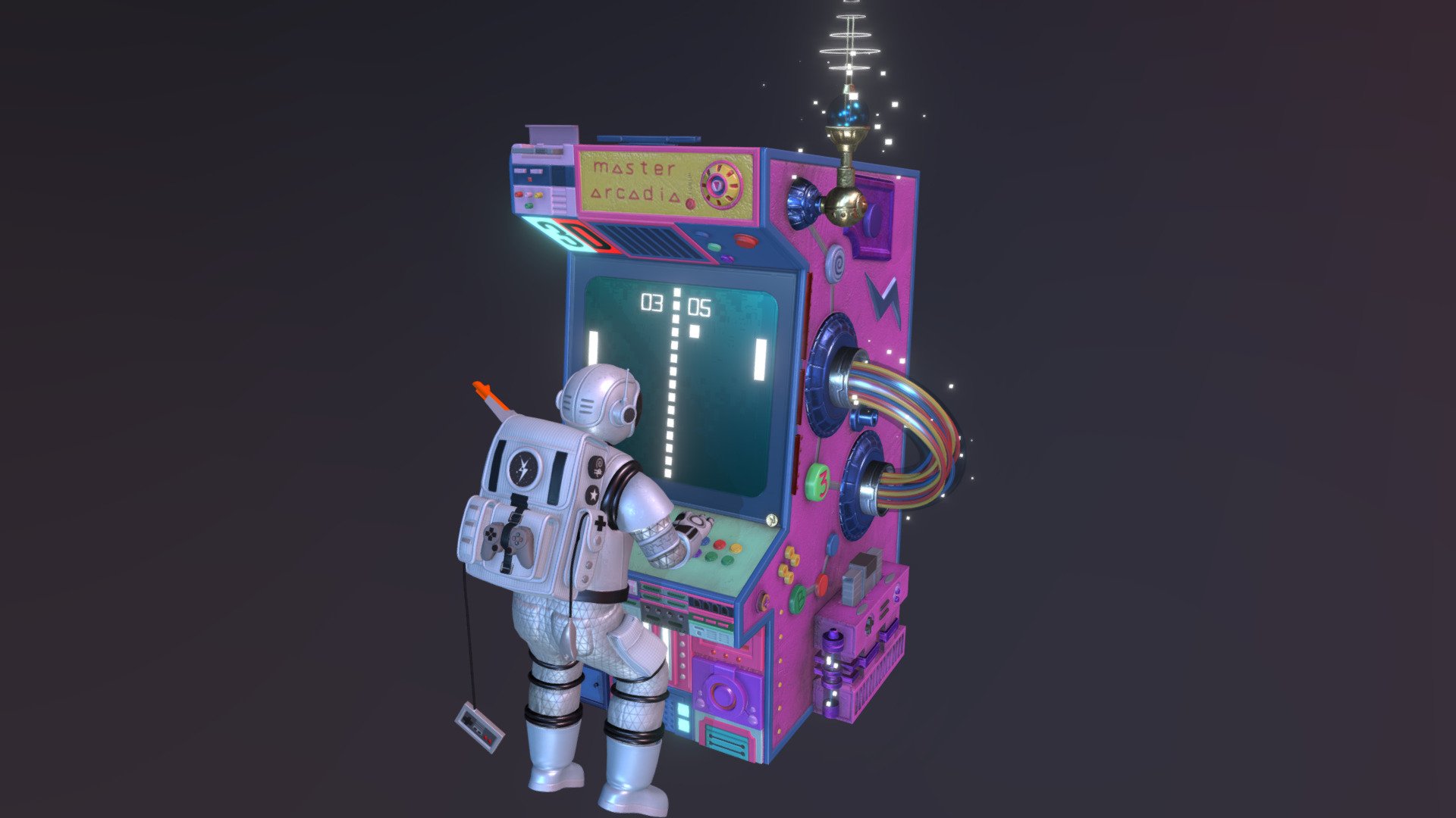 Master Arcadia - 3D model by robotman_rossum [6dbdb22] - Sketchfab