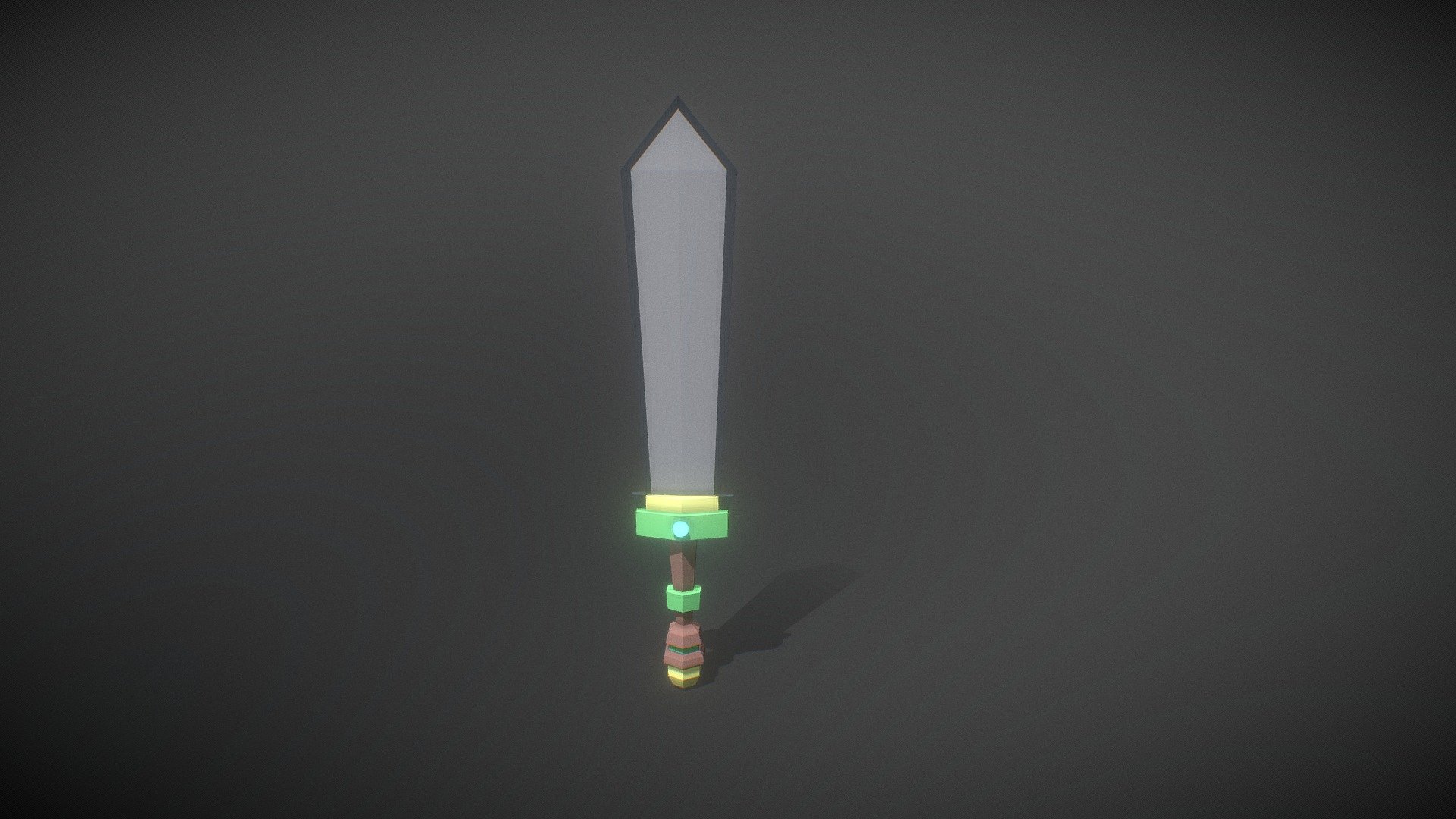 Sword Modelling - 3D model by Anujrane29 [6dbebb1] - Sketchfab