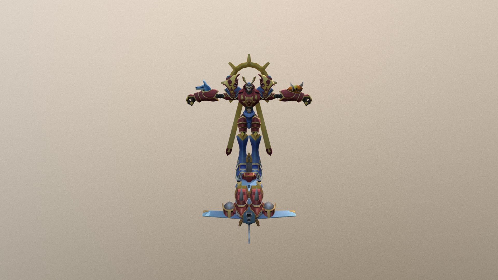 Susanoomon - Download Free 3D model by JuanDuque47 [6dc065d] - Sketchfab