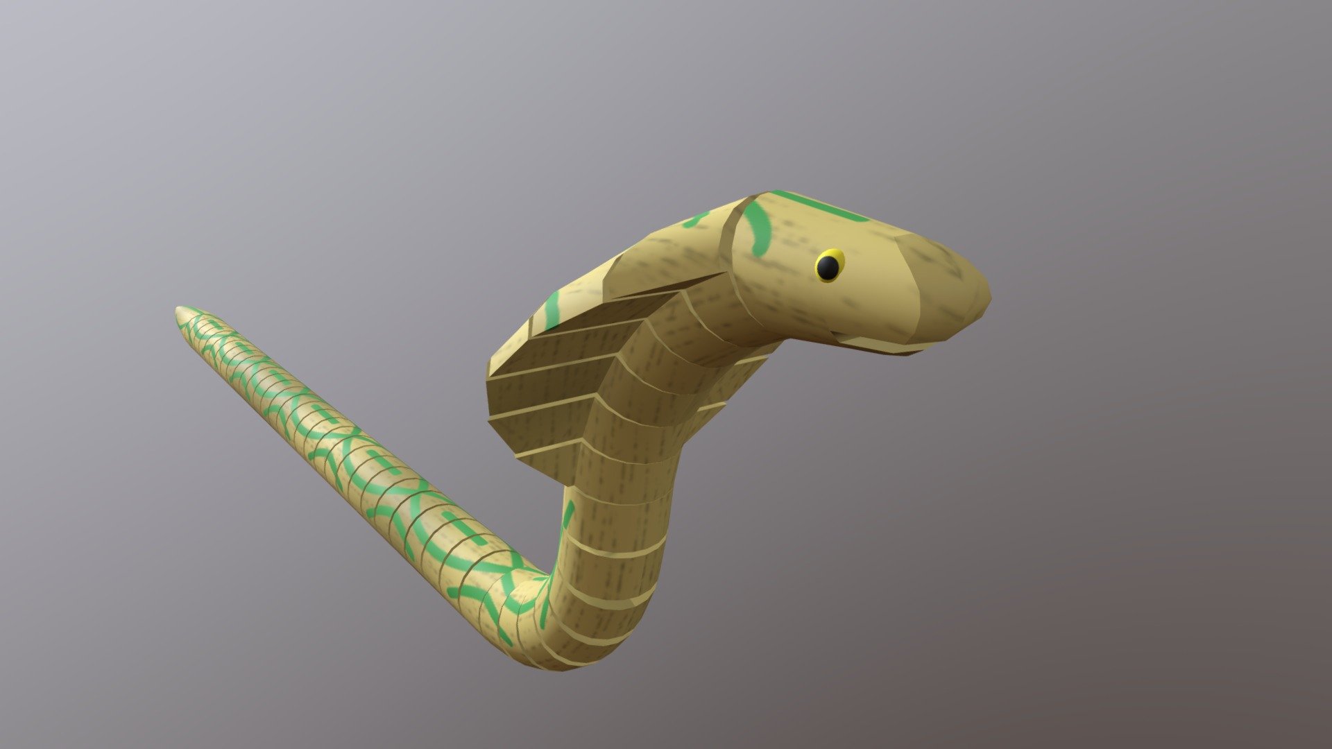 Wooden Snake - 3D model by rasmuss6 [6dc0eed] - Sketchfab