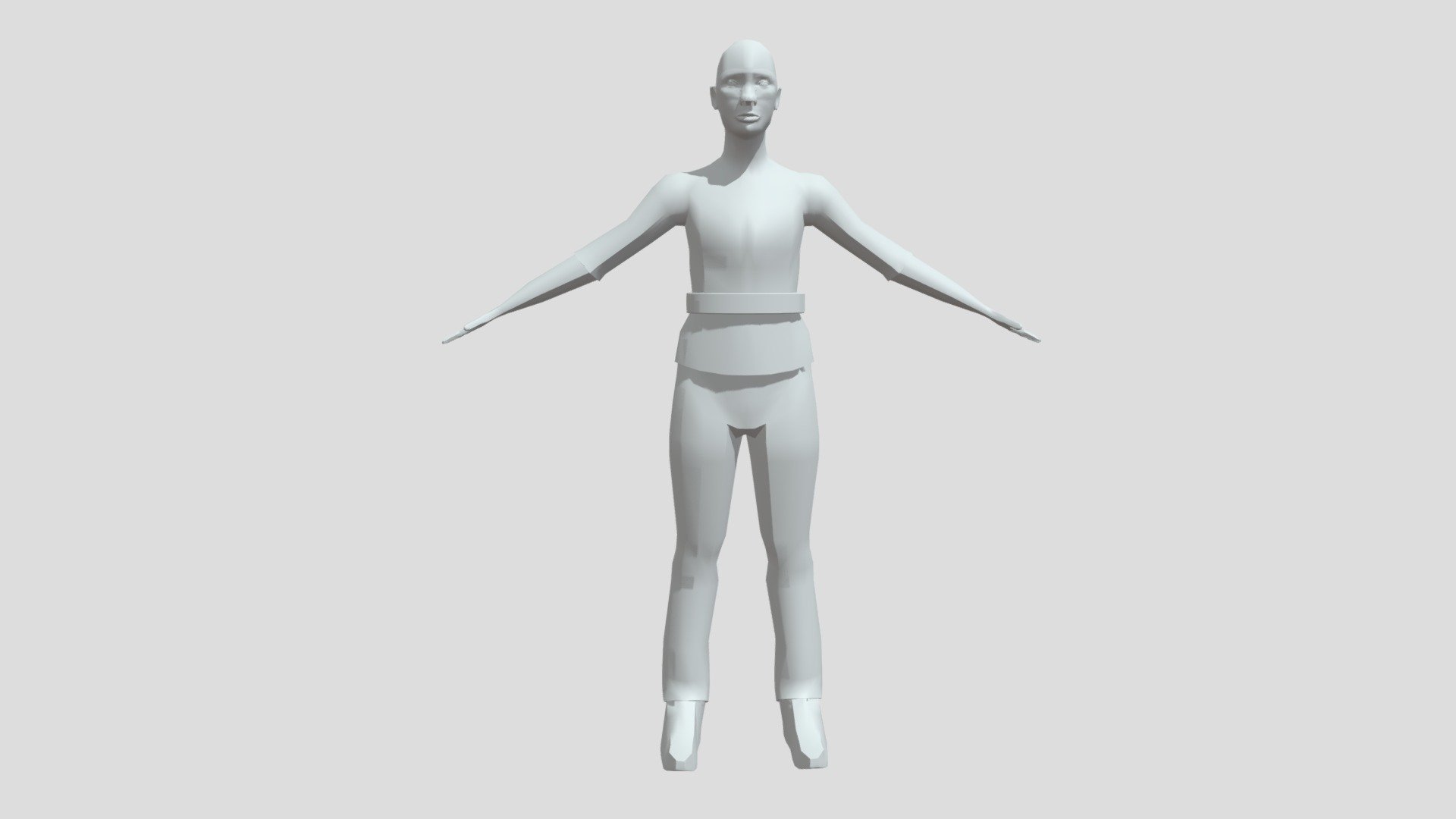 Female Model - 3D model by Christopher Crawford (@artic.storm) [6dc1c4b ...