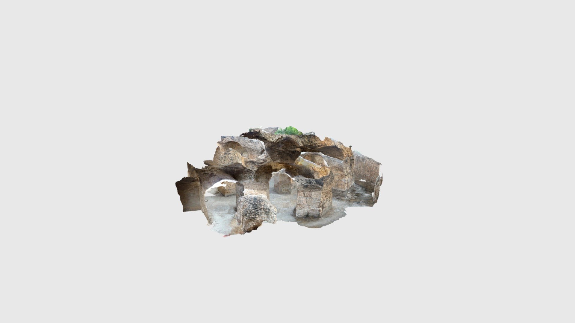 Test Scan – Underground Passageways - Download Free 3D model by Tanit ...