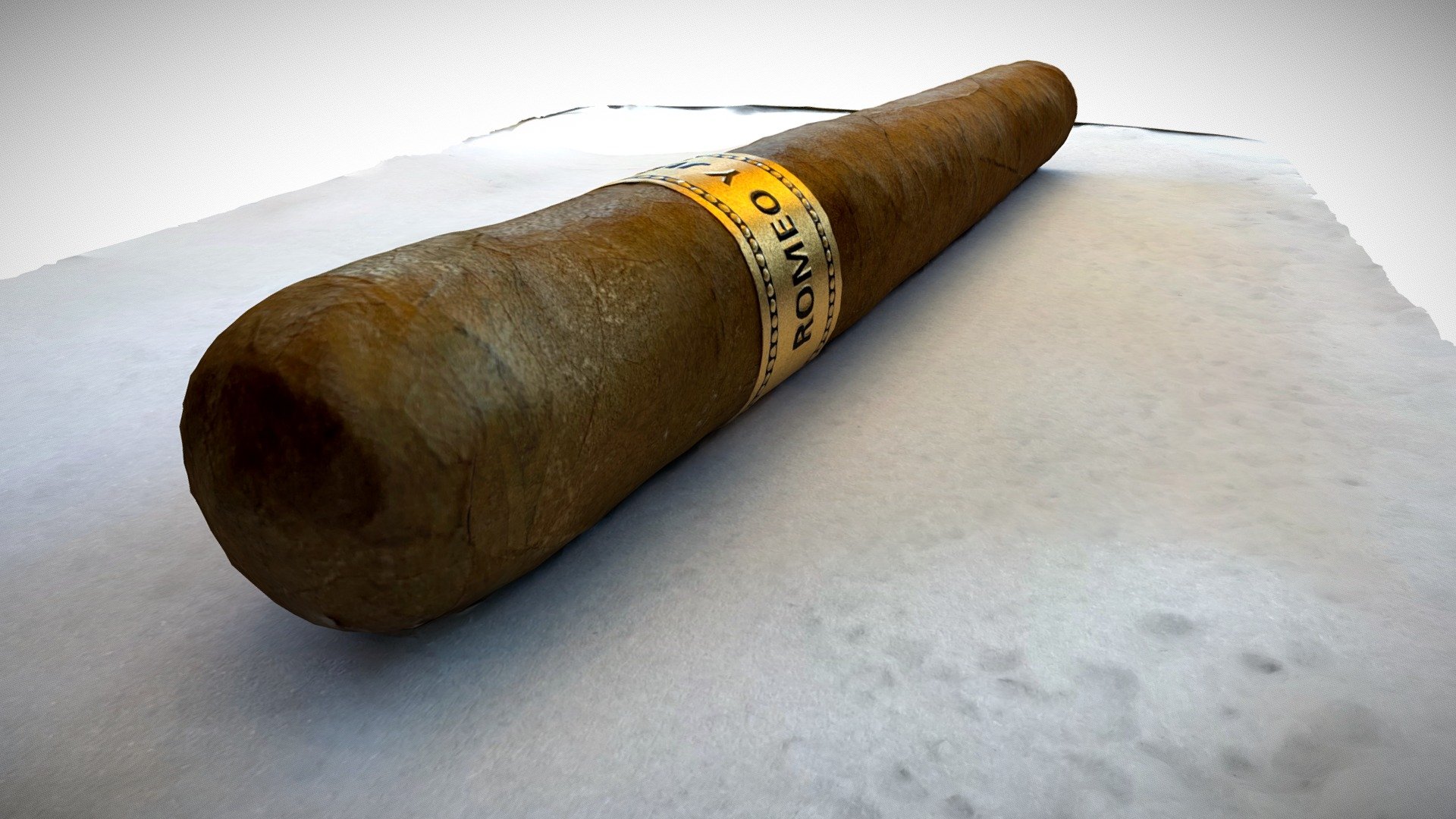 Cigar - Object Capture Medium Detail - 3D model by EveryPoint [6dc4b72 ...