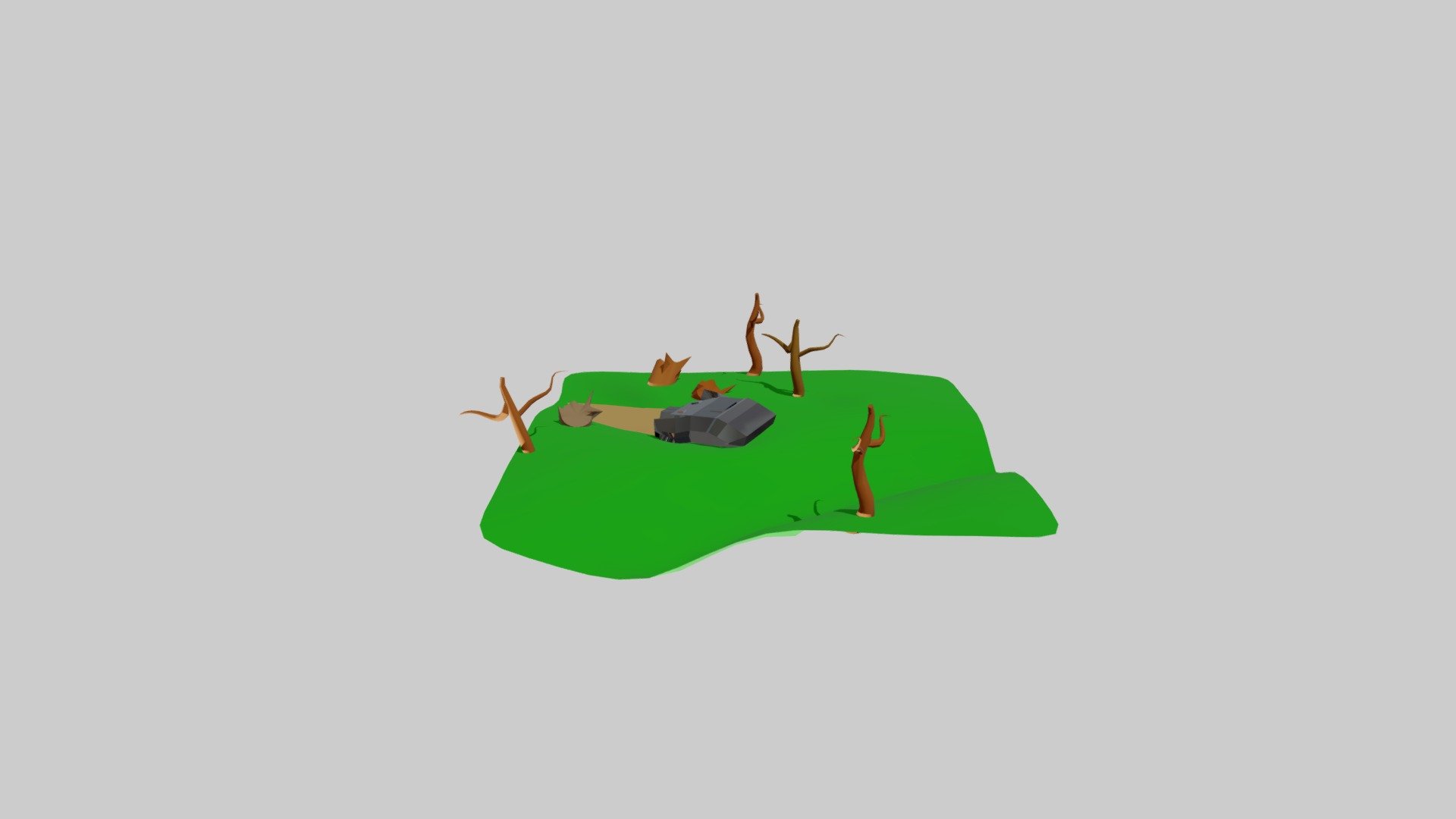 UFO Crash Site Draft - Download Free 3D model by ozzybozzer [6dc65ea ...