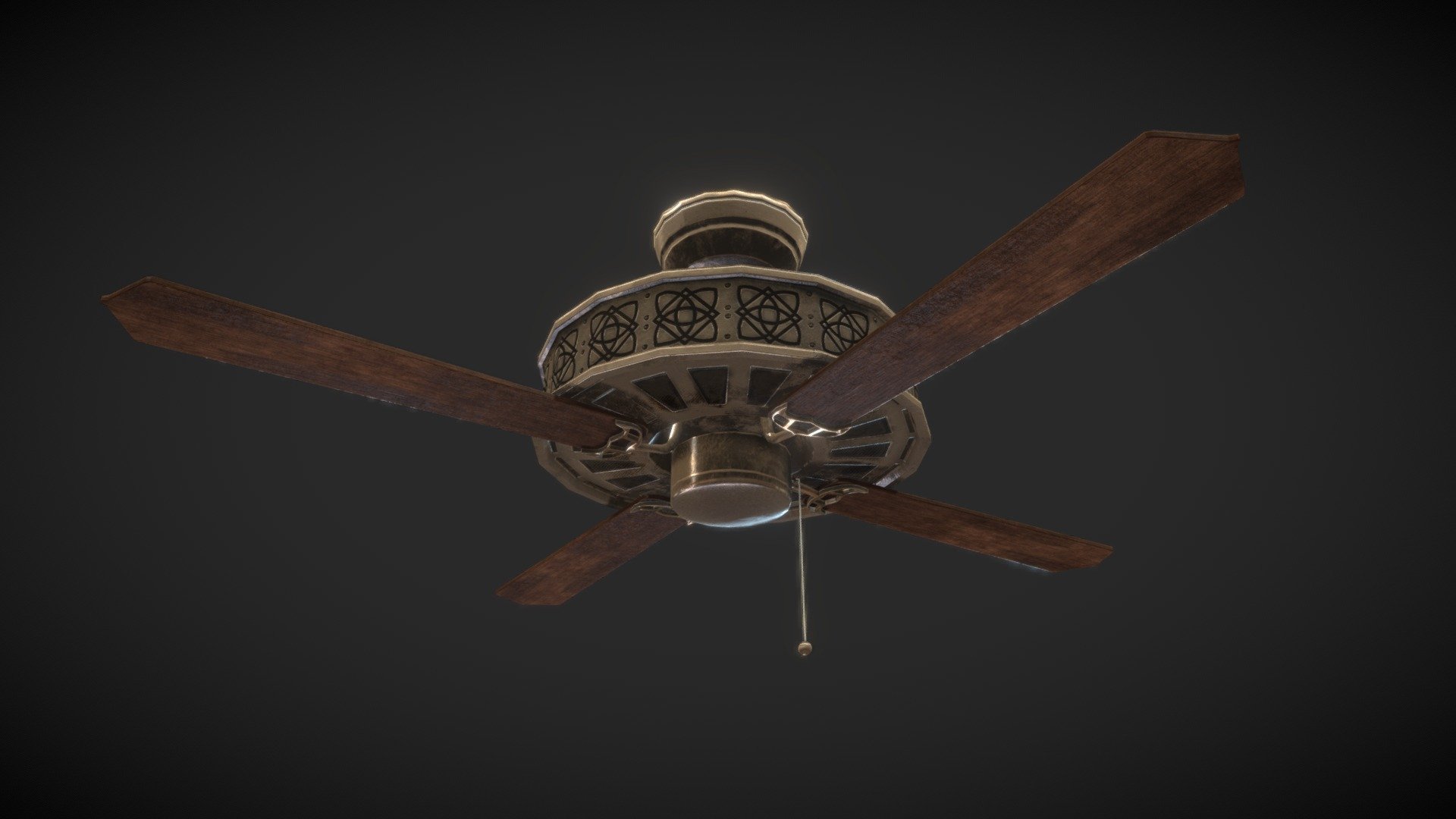 Ceiling Fan - Buy Royalty Free 3D model by heskilstudio [6dc7bc7 ...