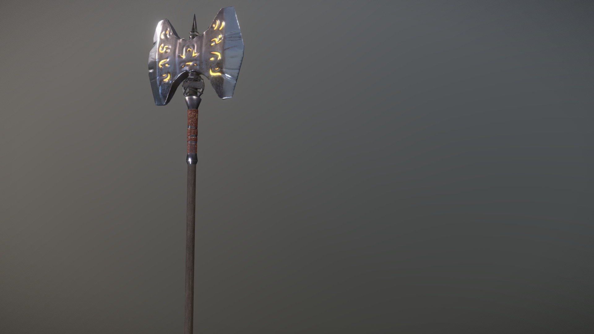 Battle Axe - 3D model by NatakiMori [6dc85bc] - Sketchfab