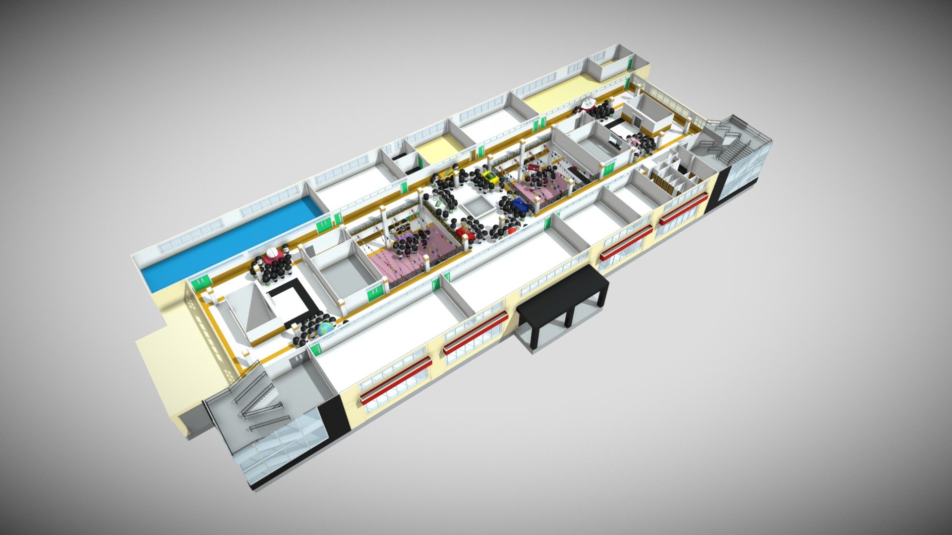 Club Fair 2021 Second Floor - 3D model by Nathan.Joshua.Bernarte ...