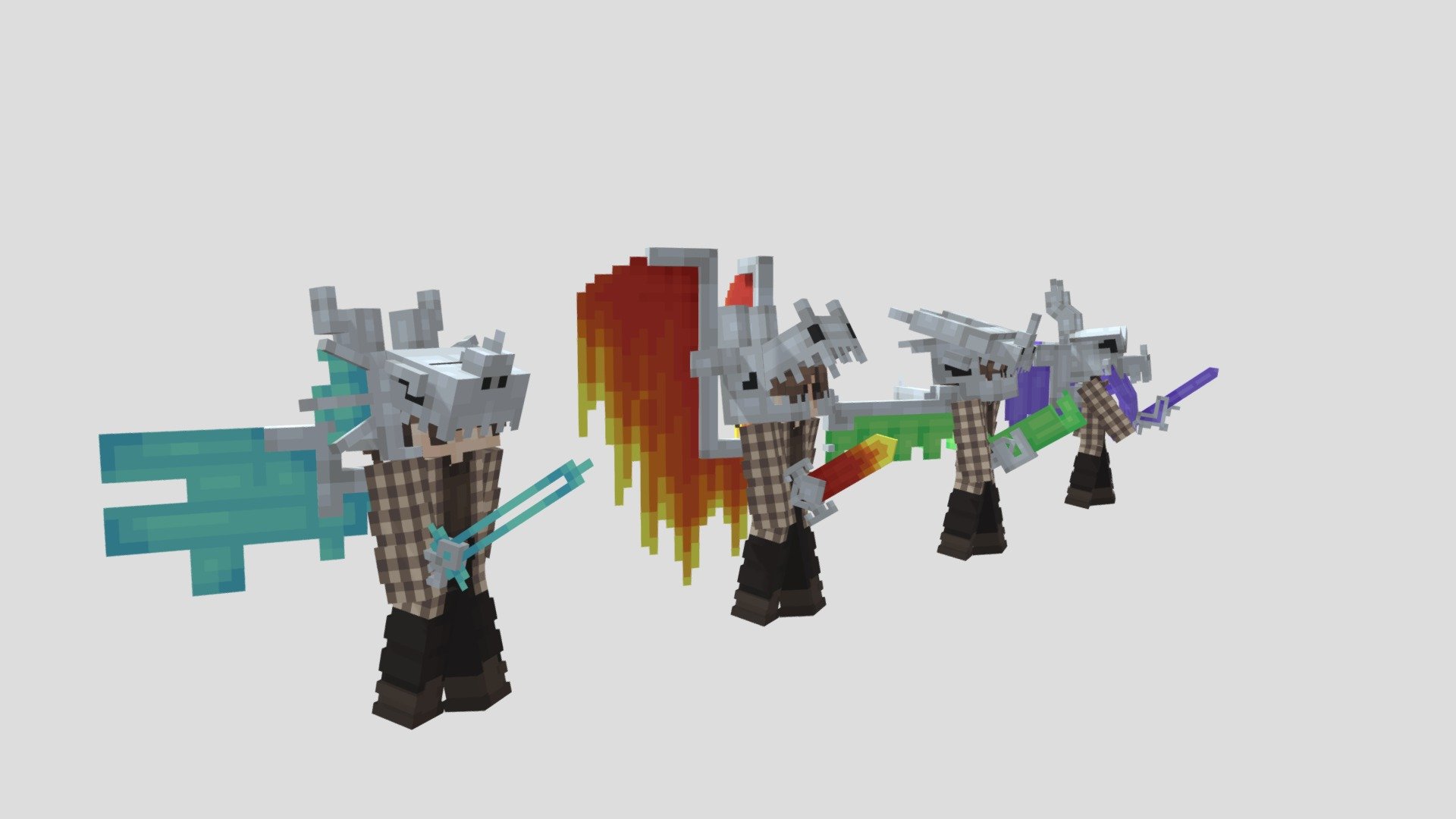 Dragon Warriors Pack - 3D model by Hibiscus Creative Studios ...